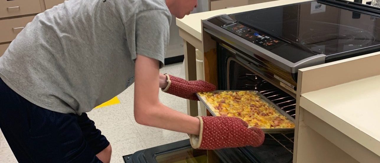 8-21-19 Oven Cooking 2 - Kansas State School for the Blind